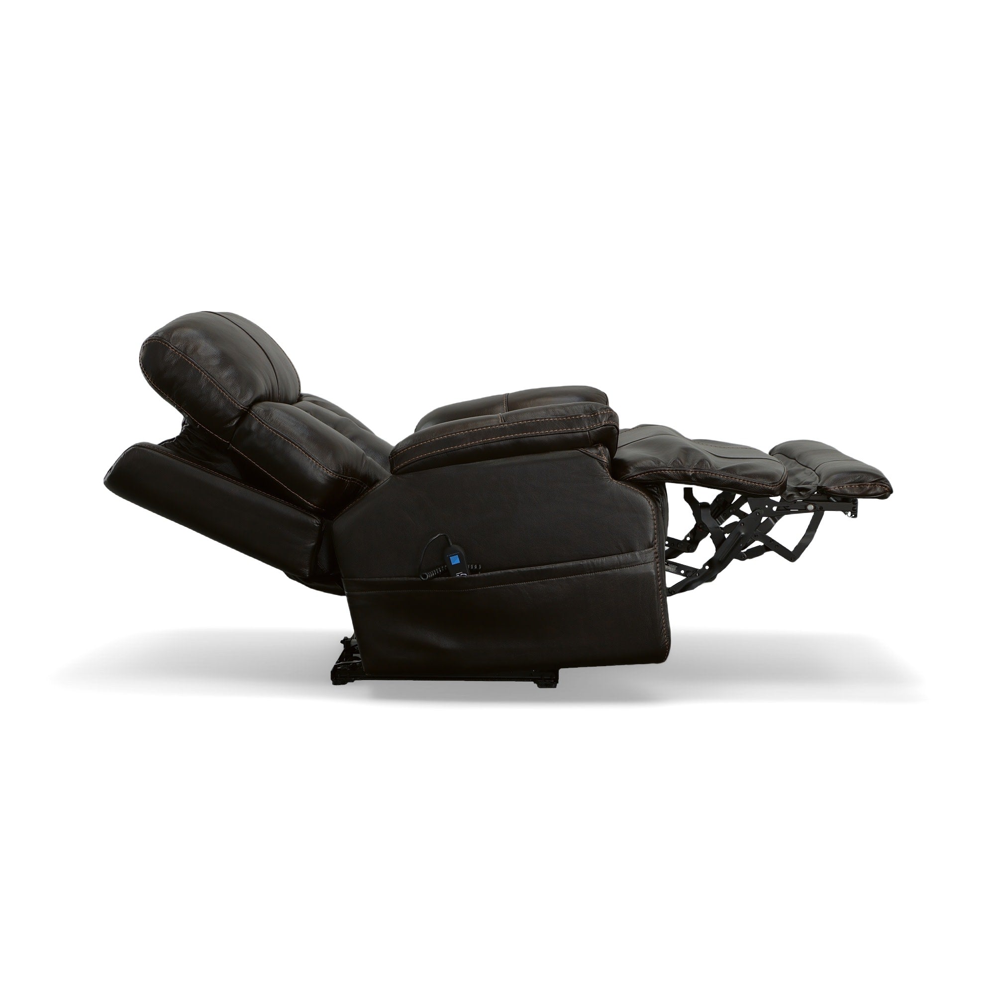 With heavy thread stitching and a channeled back cushion the Clive power reclining collection brings a unique mix of tailored elegance and ergonomic comfort to your home. This lounge furniture includi...